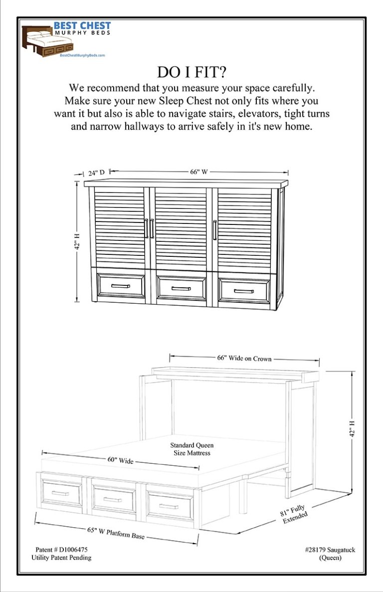 The Southport - Bed in a Box Sleep Chest - Guest Chest Murphy Beds